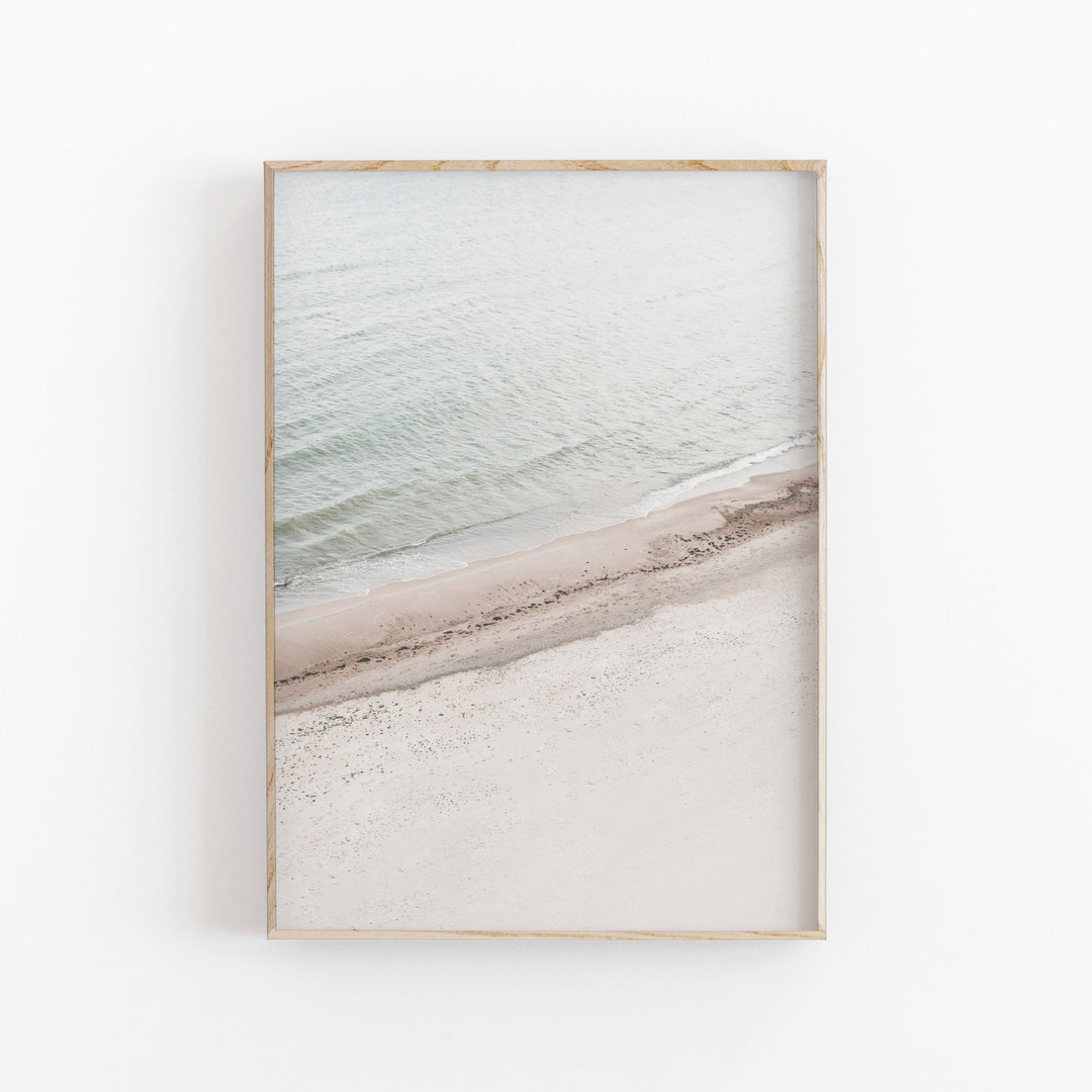 Beach Print, Ocean Art, INSTANT DOWNLOAD, Modern Minimalist Poster ...