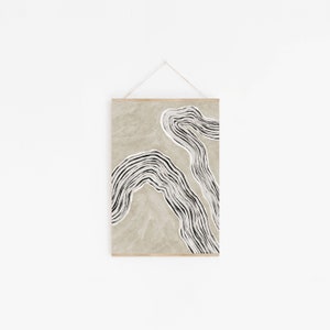 Abstract Print Line Drawing Print Printable Art INSTANT - Etsy