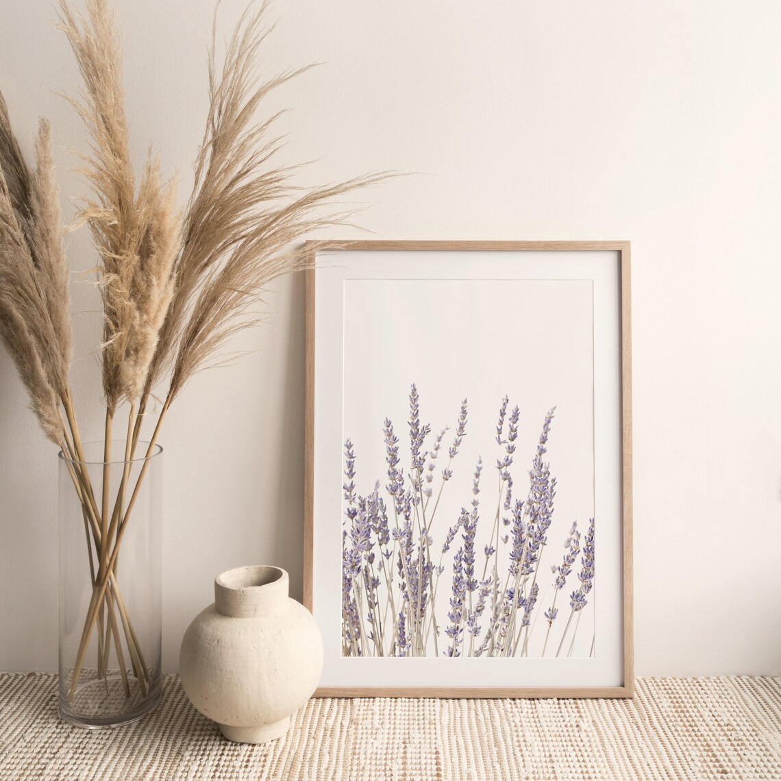 Lavender Print Instant Art INSTANT DOWNLOAD Modern | Etsy