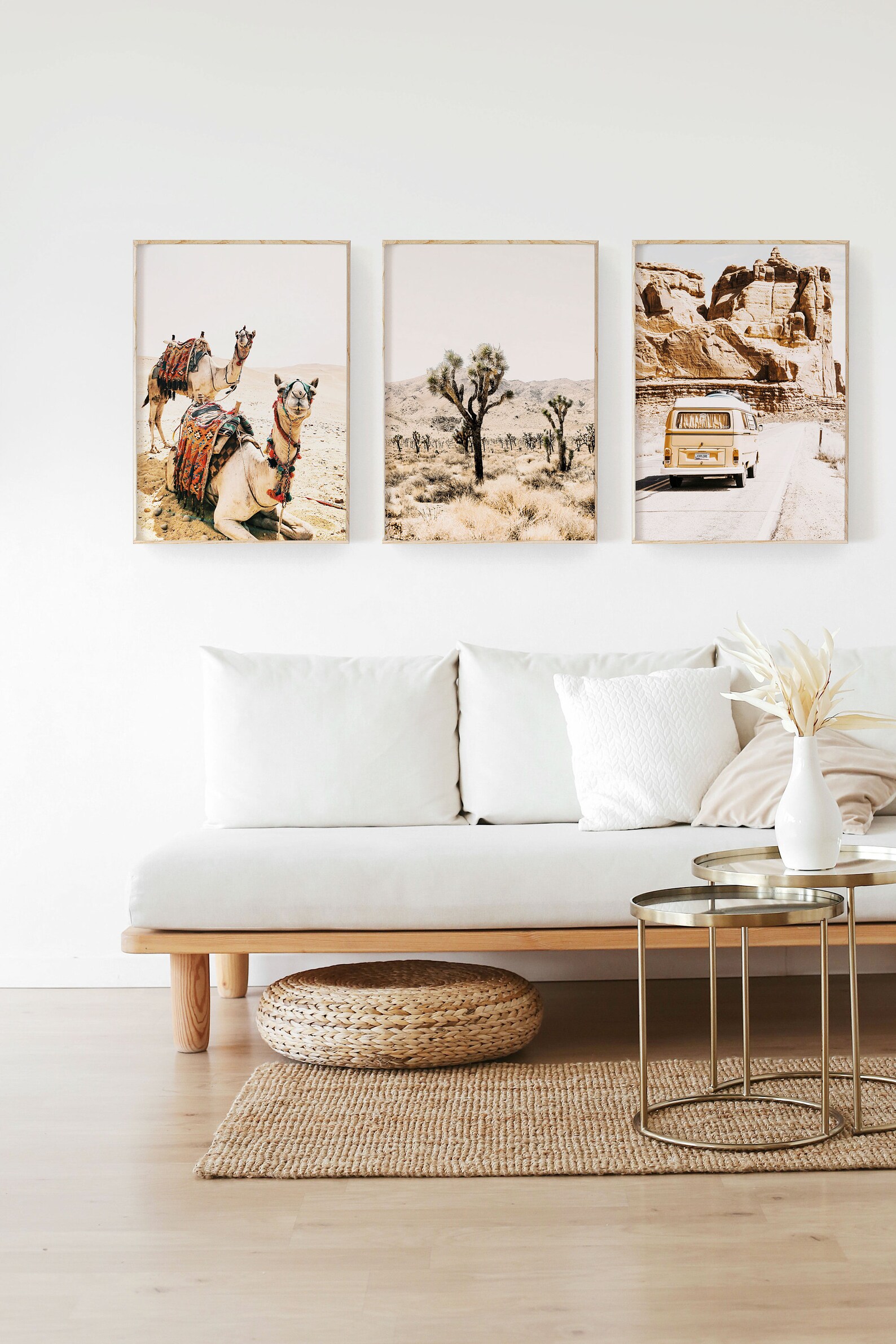 Desert Print Set of 3 Nature Print Printable Art INSTANT | Etsy