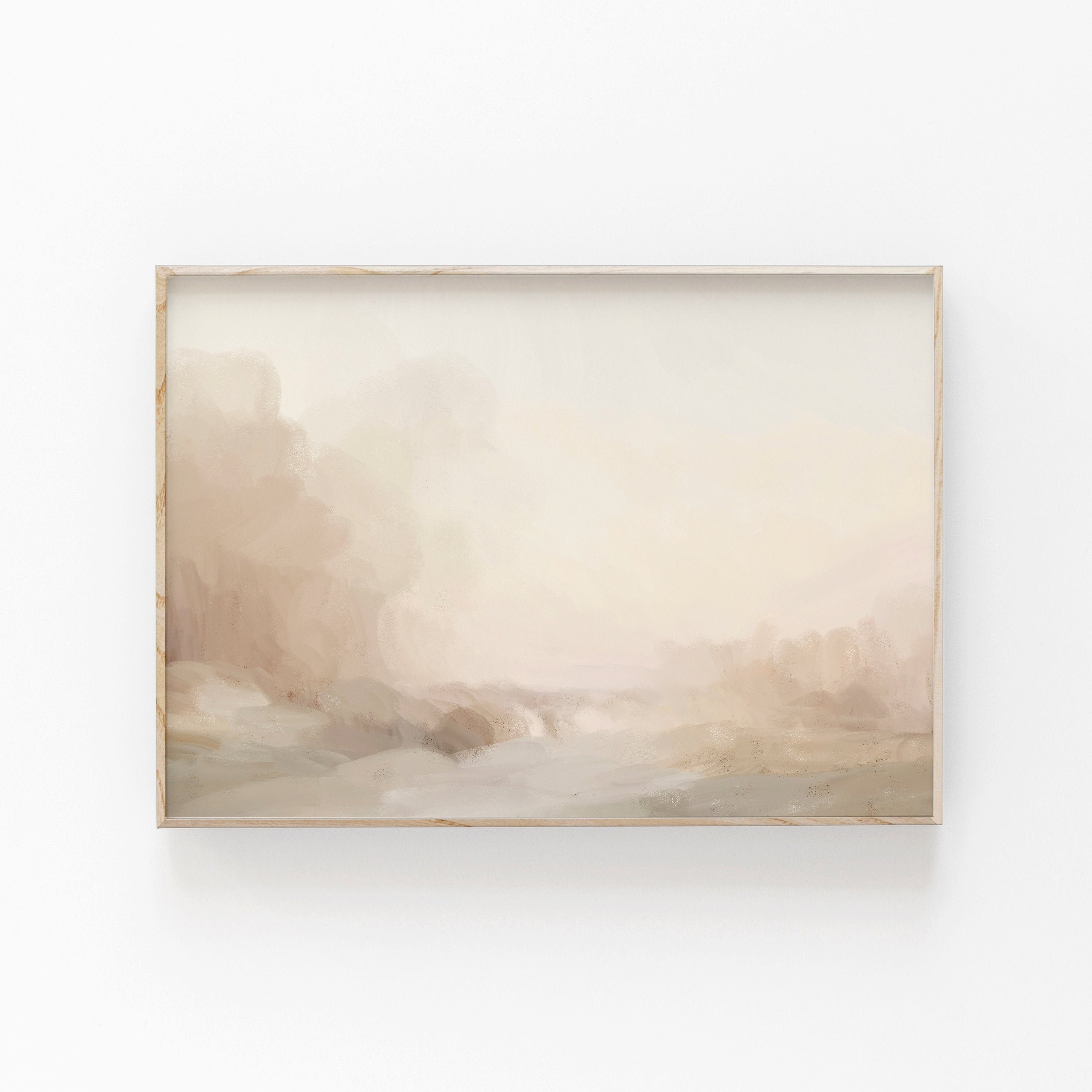 Landscape Painting Abstract Art Print Printable Art INSTANT - Etsy