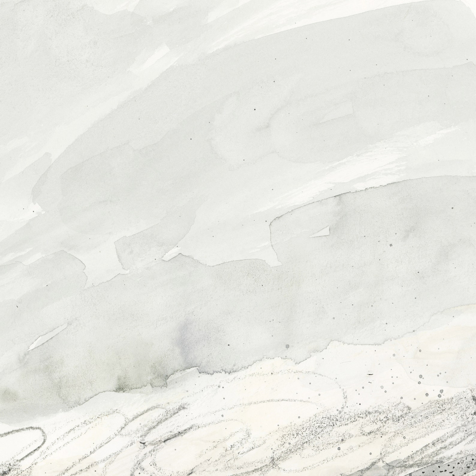 Beige and Grey Print Set of 3, Watercolor Wall Art, PRINTABLE Art ...