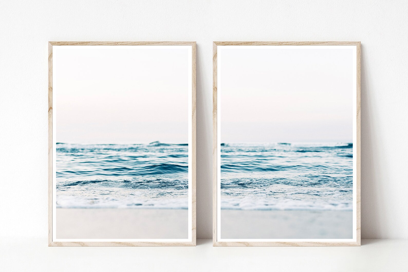 Beach Print Set of 2 Instant Art INSTANT DOWNLOAD Modern | Etsy