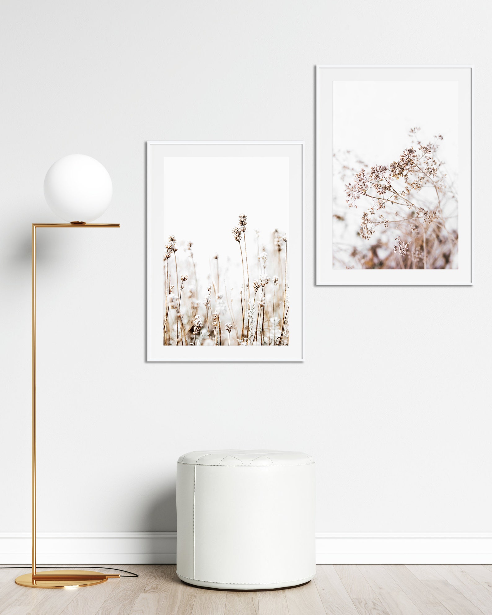 Botanical Print Set of 2 Dried Grass Print Printable Art - Etsy