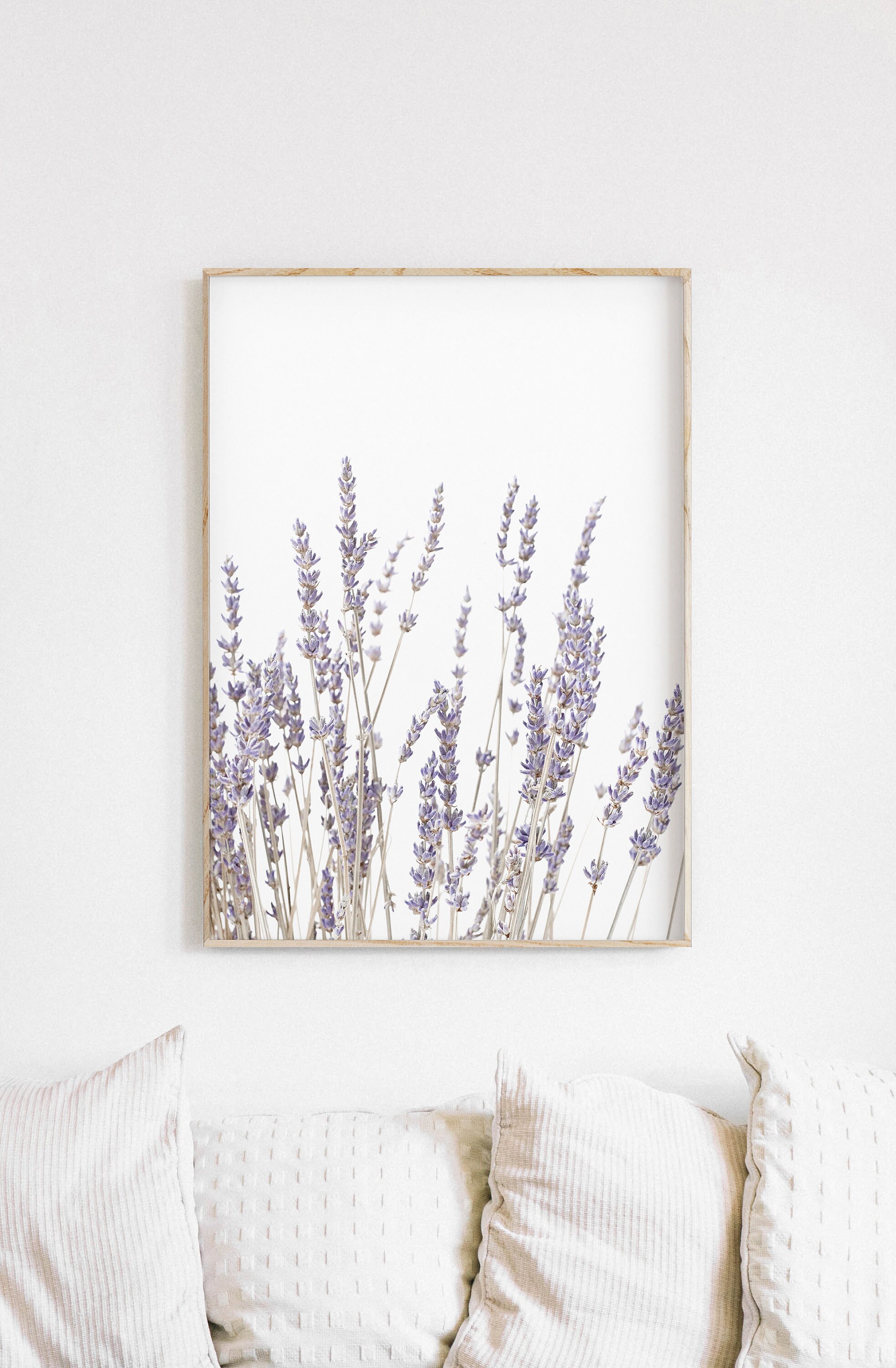 Lavender Print Instant Art INSTANT DOWNLOAD Modern | Etsy