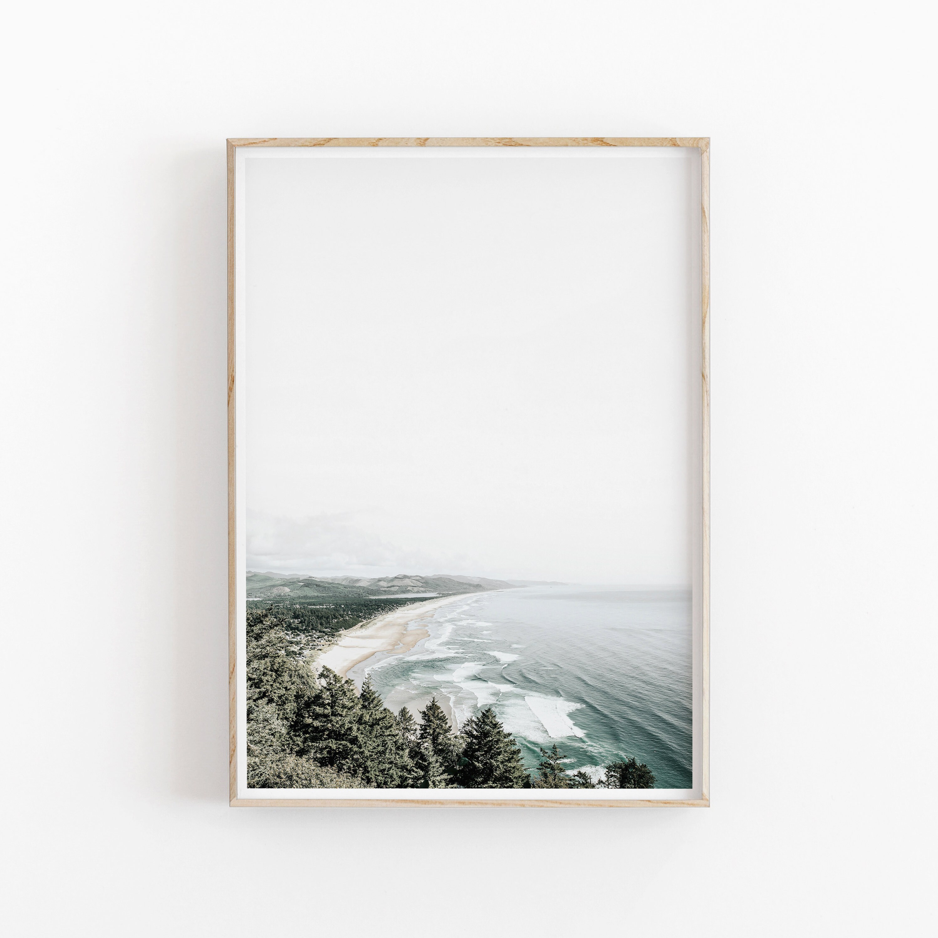 Nature Print Set of 3 Pine Trees Print Printable Art - Etsy Australia