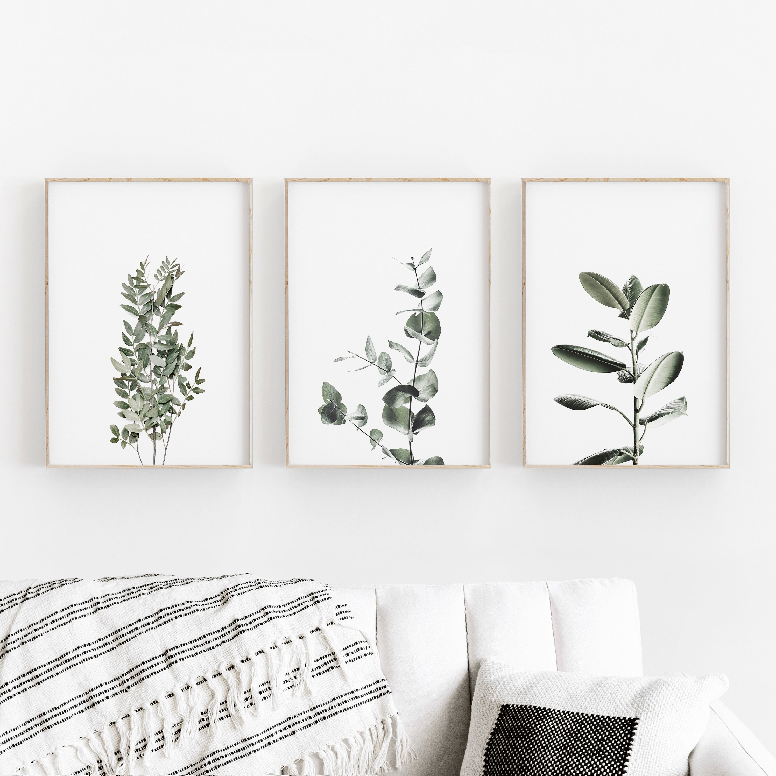 Botanical Print Set of 3 Botanical Print Printable Art - Etsy