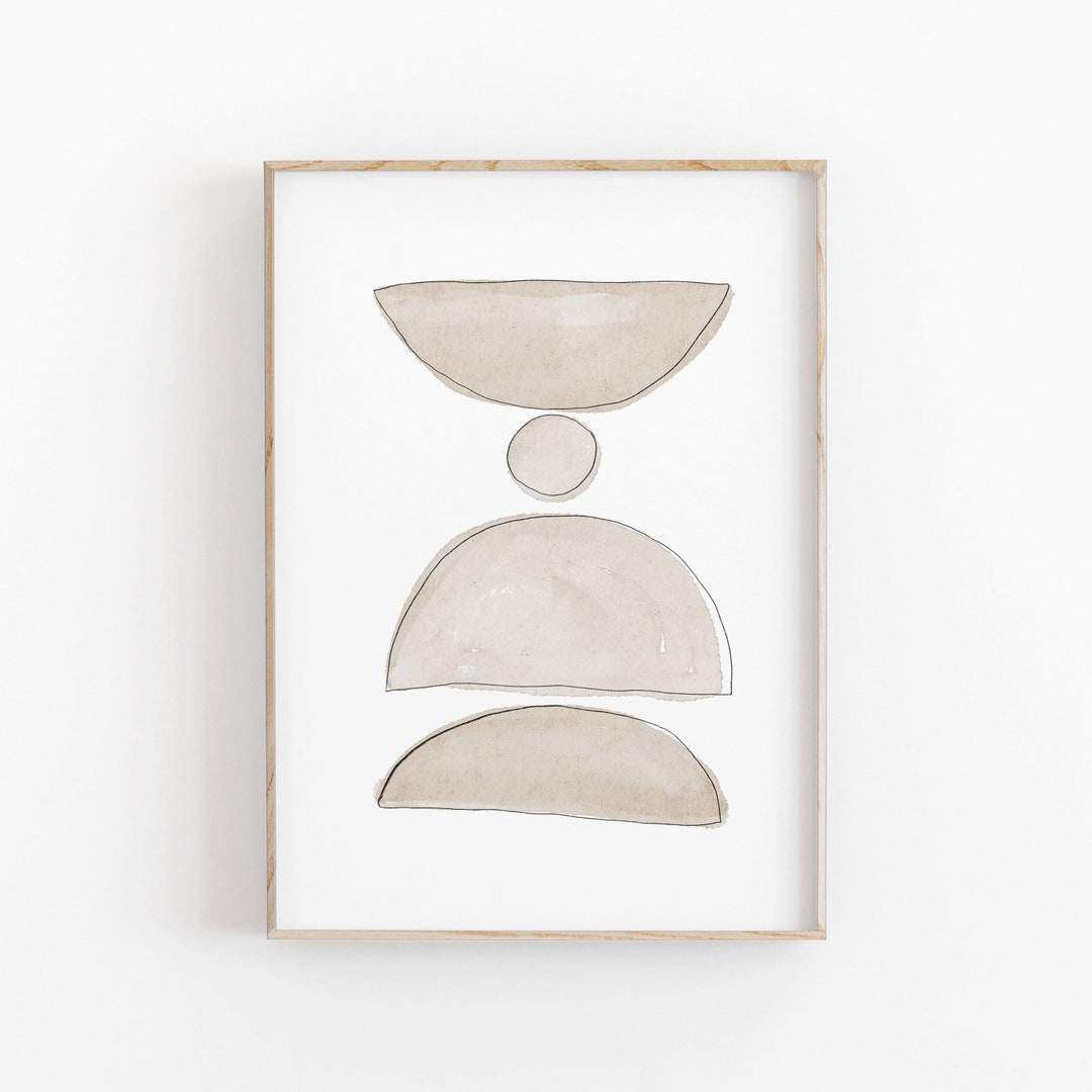 Abstract Print, Line Drawing Print, Printable Art, INSTANT DOWNLOAD ...