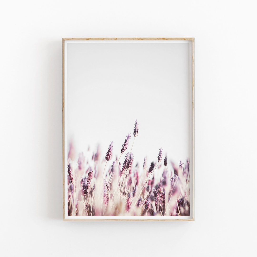 Lavender Print Instant Art INSTANT DOWNLOAD Modern - Etsy