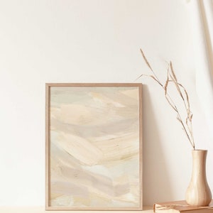 Beige Painting, Abstract Watercolor Print, Printable Art, INSTANT ...