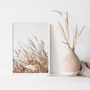 Nature Print Set of 3, Dried Grass Print, Printable Art, INSTANT ...