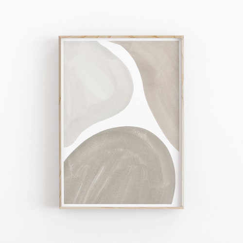 Abstract Print Beige Watercolor Print Printable Art INSTANT - Etsy