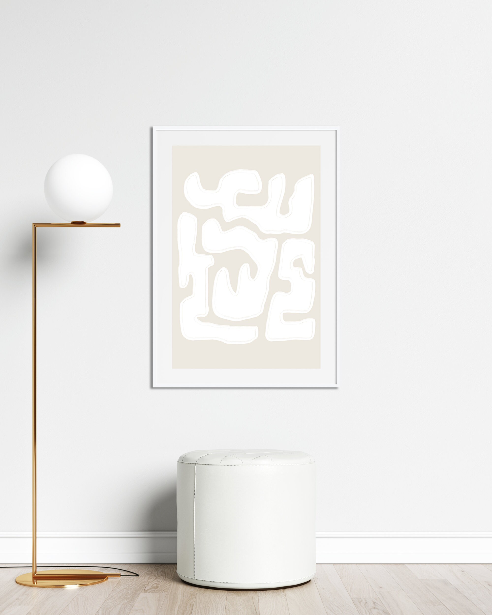 Abstract Print Line Drawing Print Printable Art INSTANT | Etsy