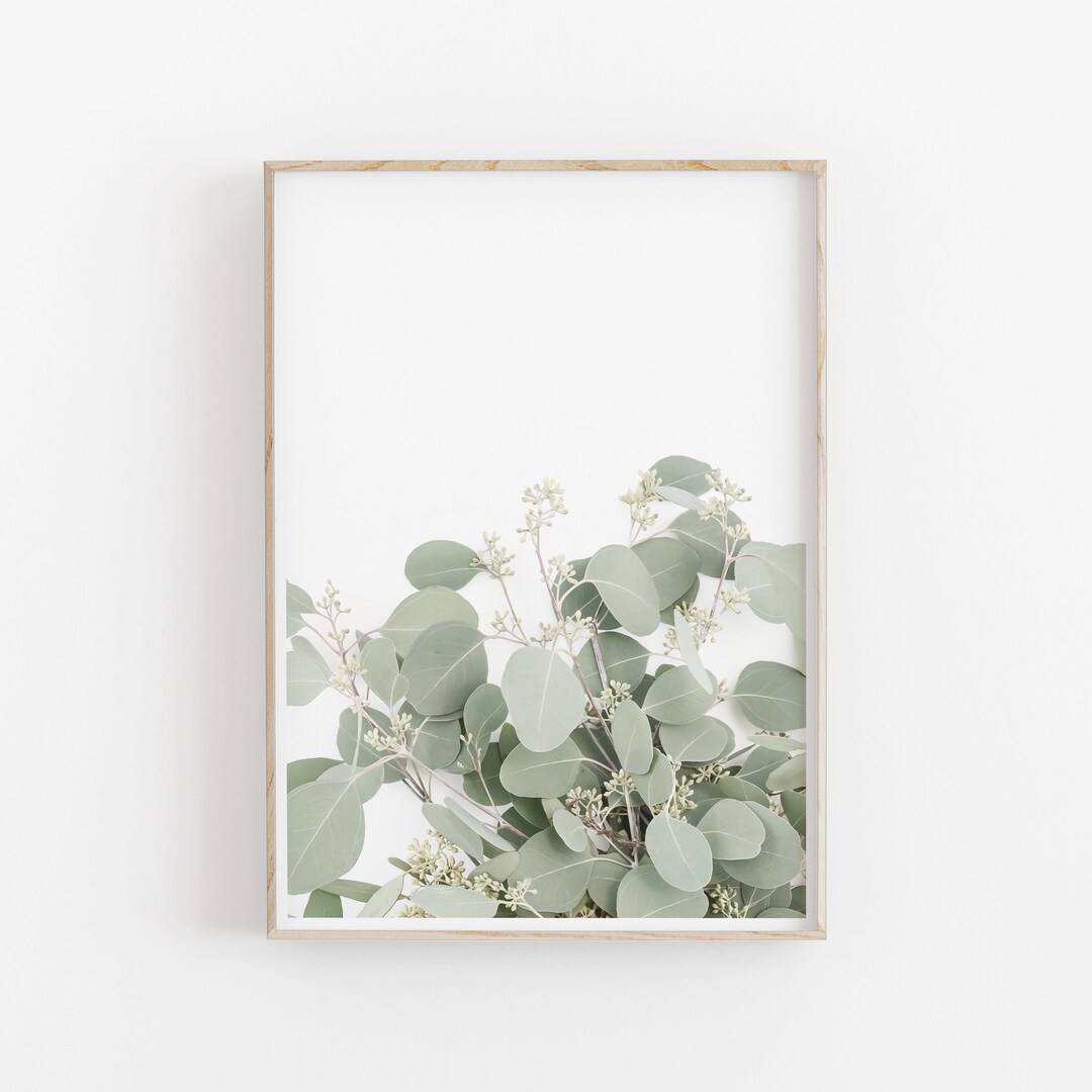 Eucalyptus Print, Instant Art, INSTANT DOWNLOAD, Modern Minimalist ...