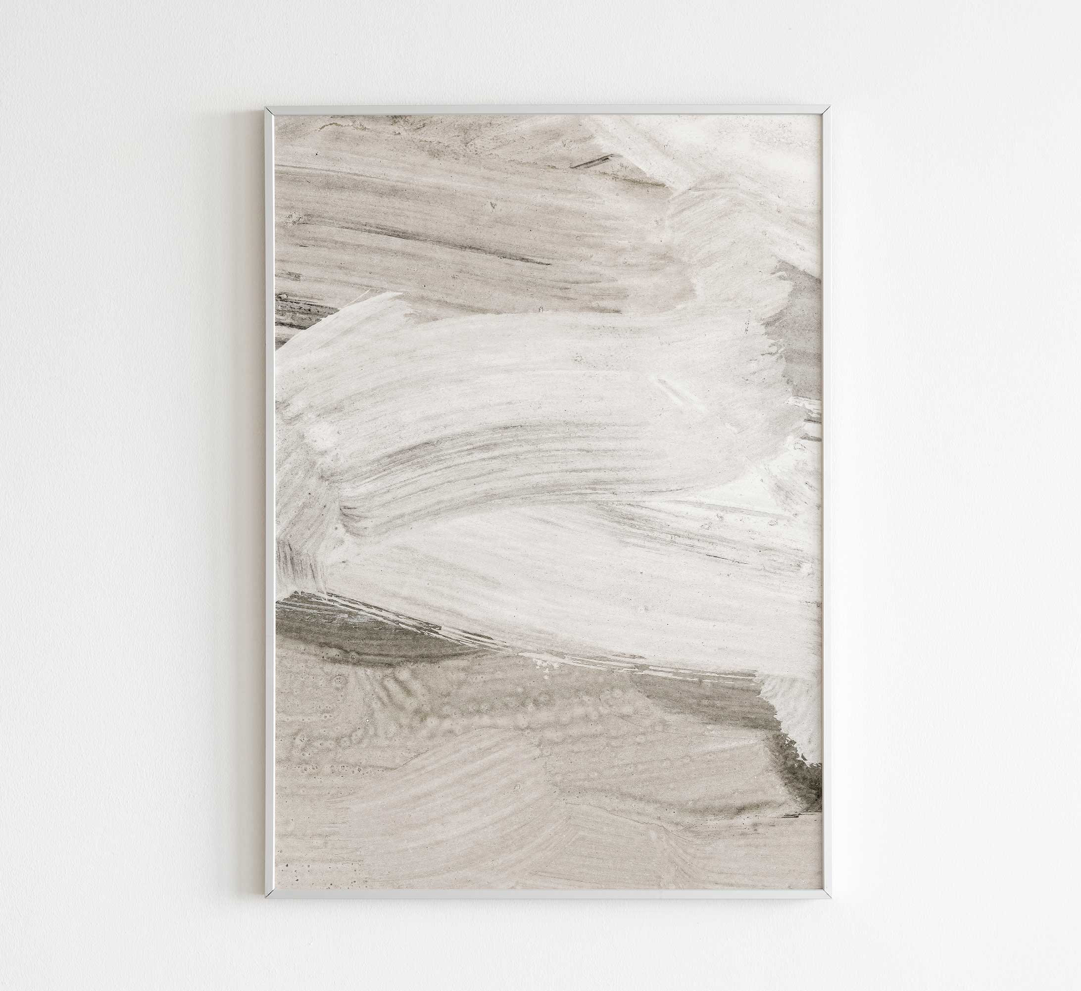 Beige Painting Set of 2, Abstract Print, Minimalist Wall Art, PRINTABLE ...