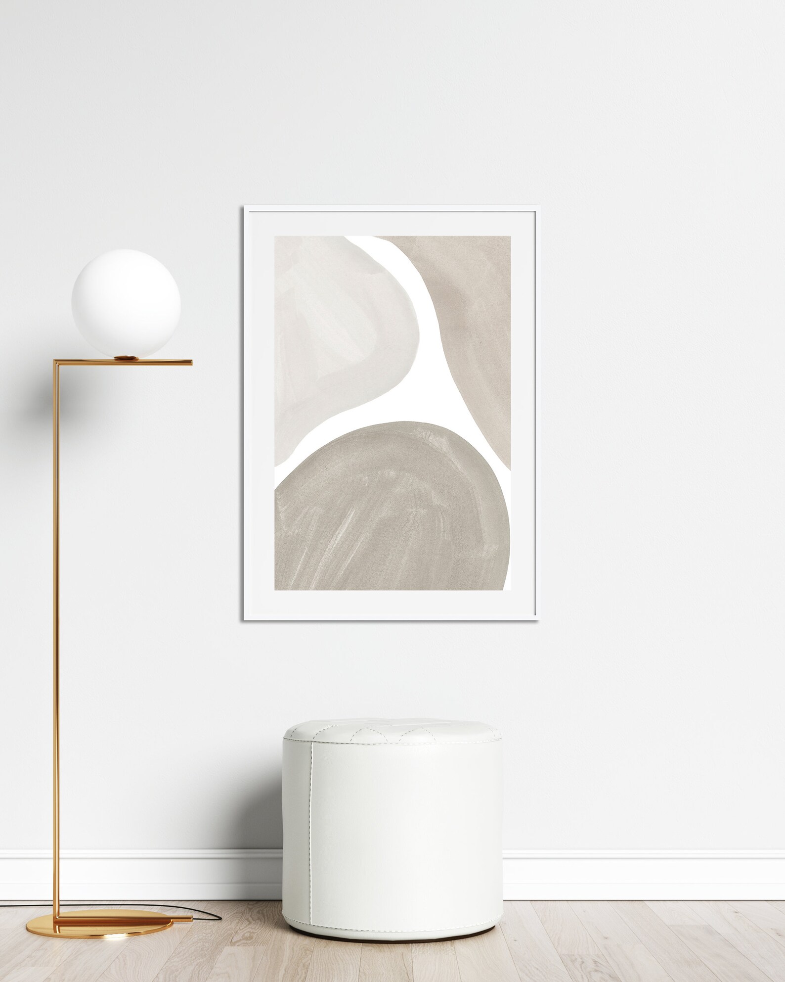 Abstract Print Beige Watercolor Print Printable Art INSTANT | Etsy