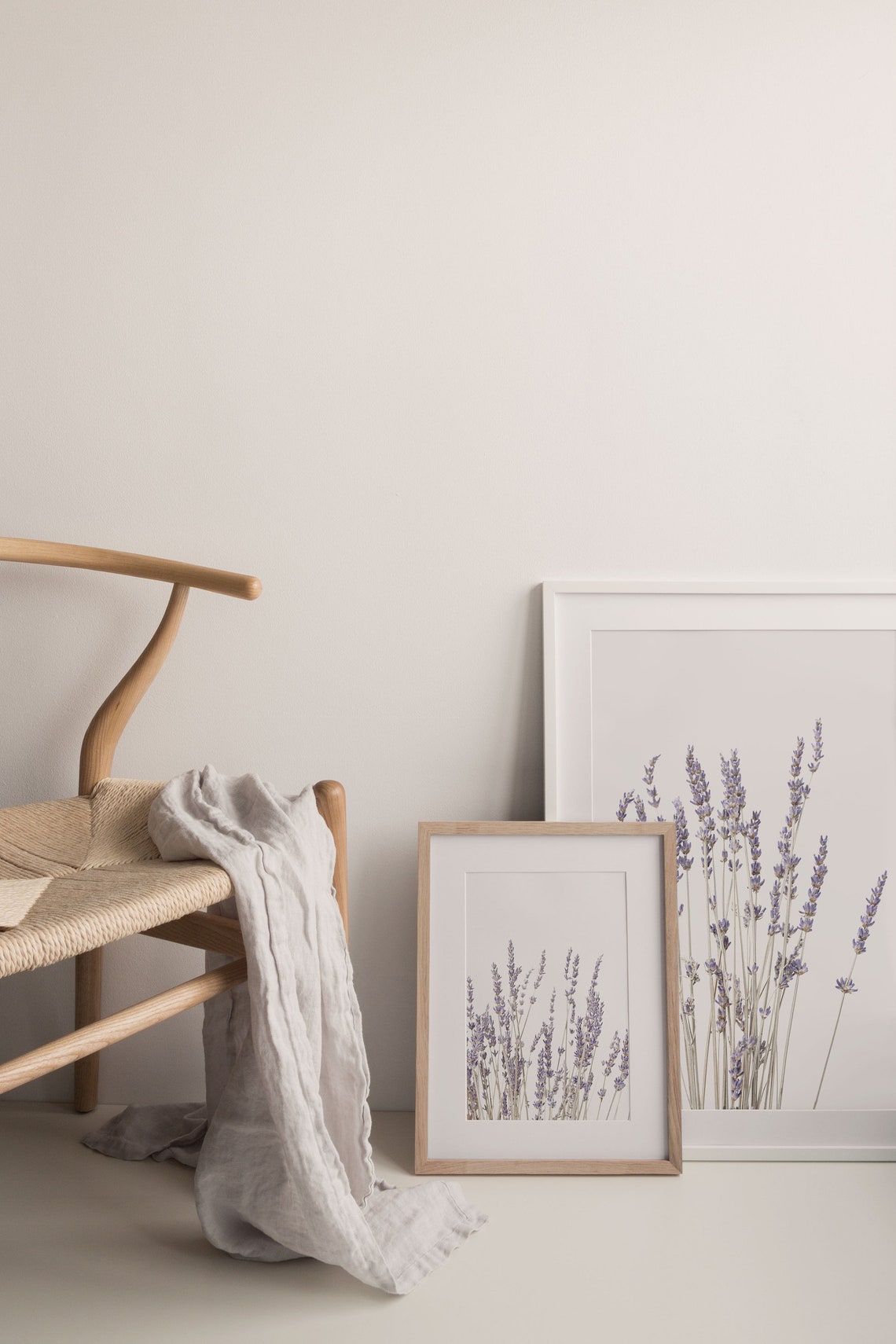 Lavender Print Set of 2 Botanical Print Printable Art | Etsy