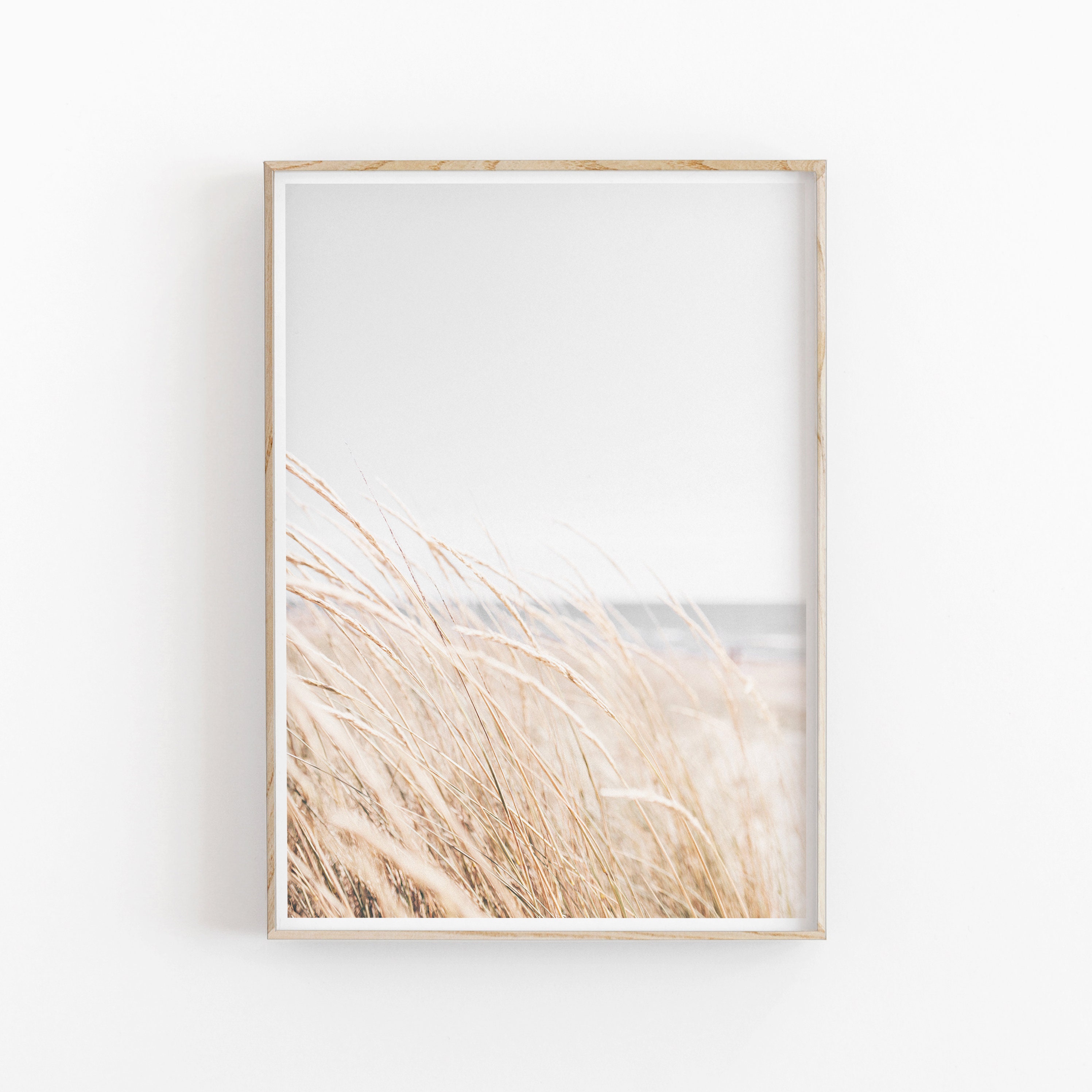 Botanical Print Set of 3 Dried Grass Print Printable Art - Etsy