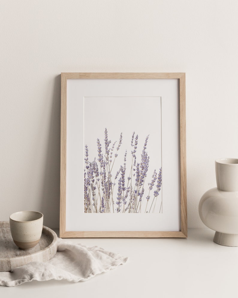 Lavender Print Instant Art INSTANT DOWNLOAD Modern | Etsy
