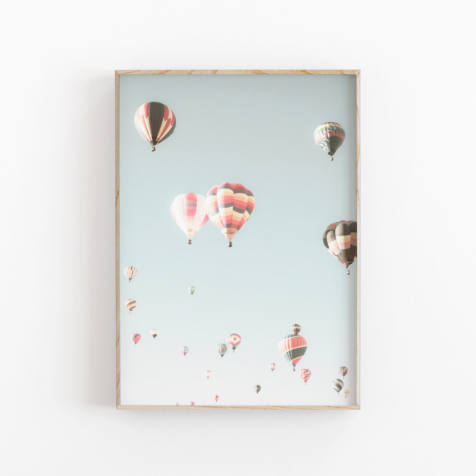 Hot Air Balloons Print Instant Art INSTANT DOWNLOAD Modern - Etsy