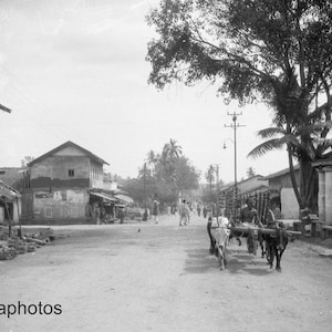 Mysore Street Scene, India - Vintage Photo Reproduction by James ...