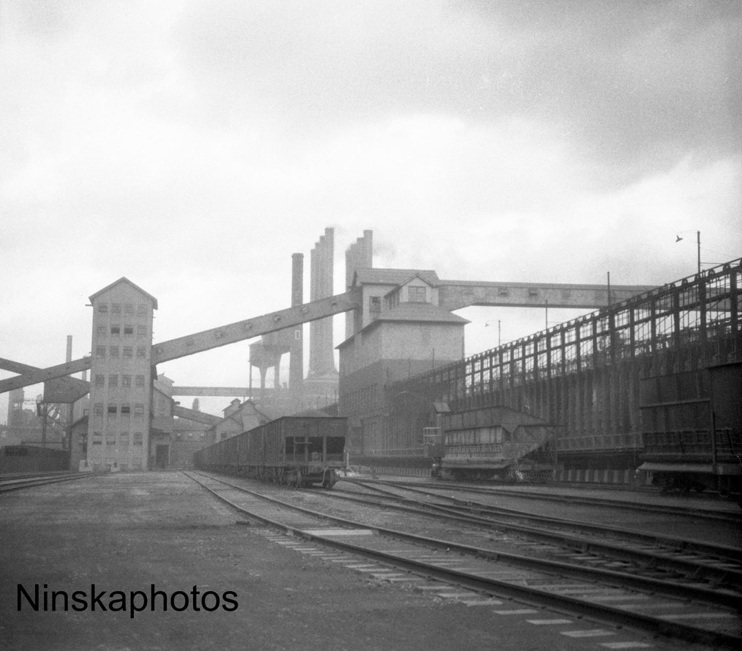 1926 Ford Factory, Fordson Plant Coke Ovens and Conveyors, Detroit ...