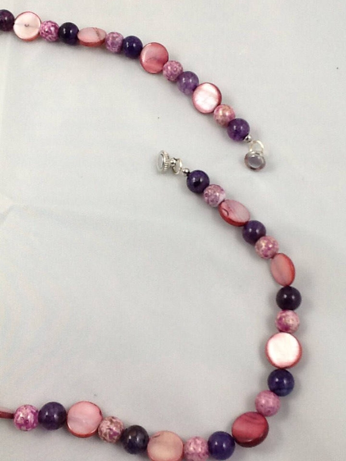 Unique 23 Inch Necklace. It Looks Pink in the Pictures but No | Etsy