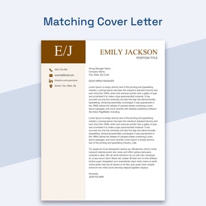 Google Docs Resume Template Bundle With Matching Cover Letter ...