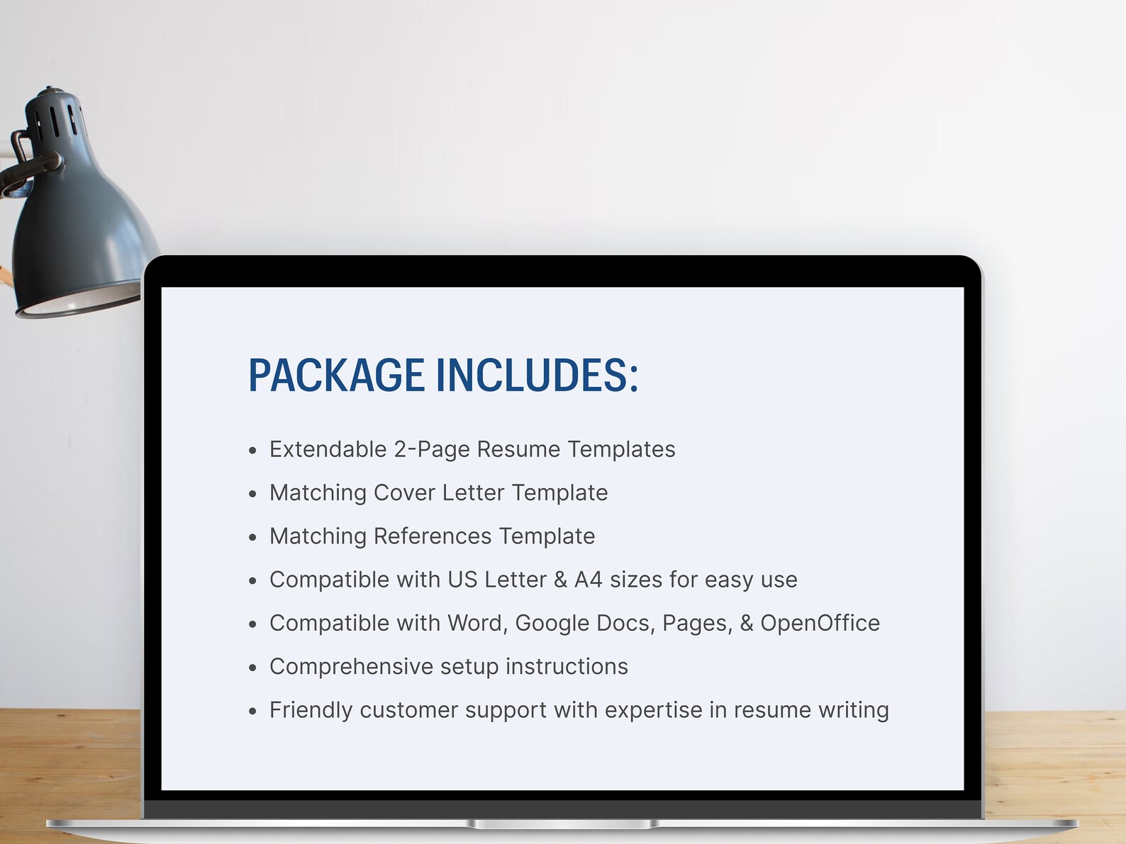 Google Docs Resume Template Bundle With Matching Cover Letter ...