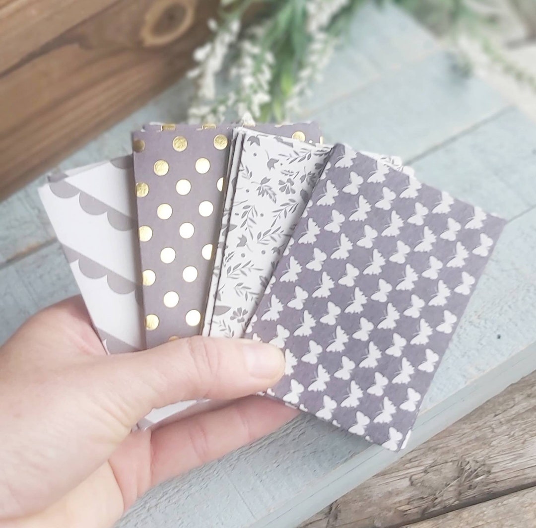16pc Mini Gift Card Envelope Set, Tiny Envelopes, Gift Card Holders ...