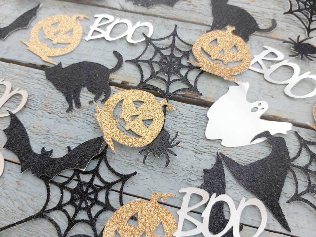 Table Scatter Spooky Halloween Decorations Jackolanterns - Etsy