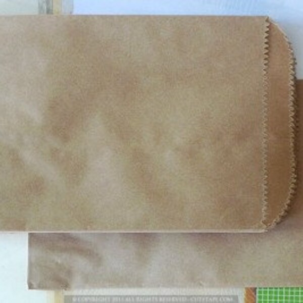 Flat Paper Bags - Etsy