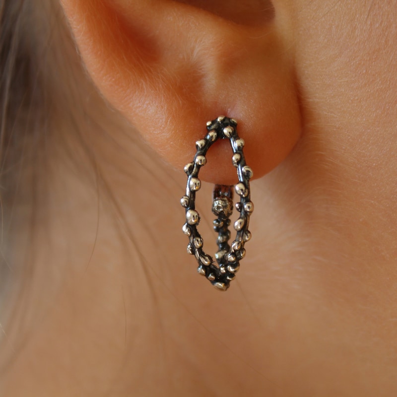 Handmade Silver Earrings - Etsy