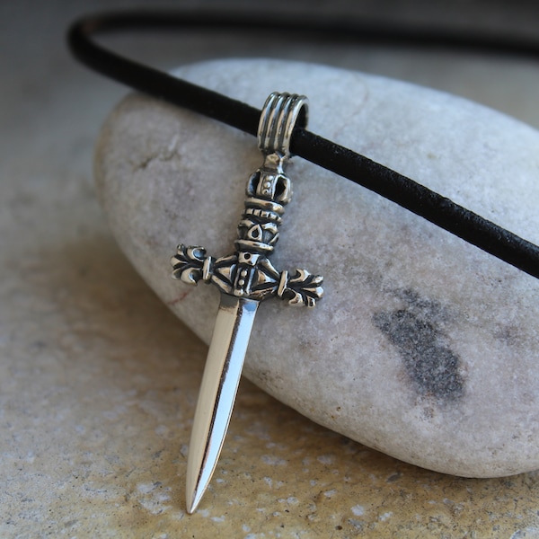 Mens Sword Necklace - Etsy