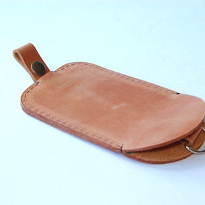 Leather Key Wallet Key Pouch, Handmade Key Case, Leather Key Chain ...