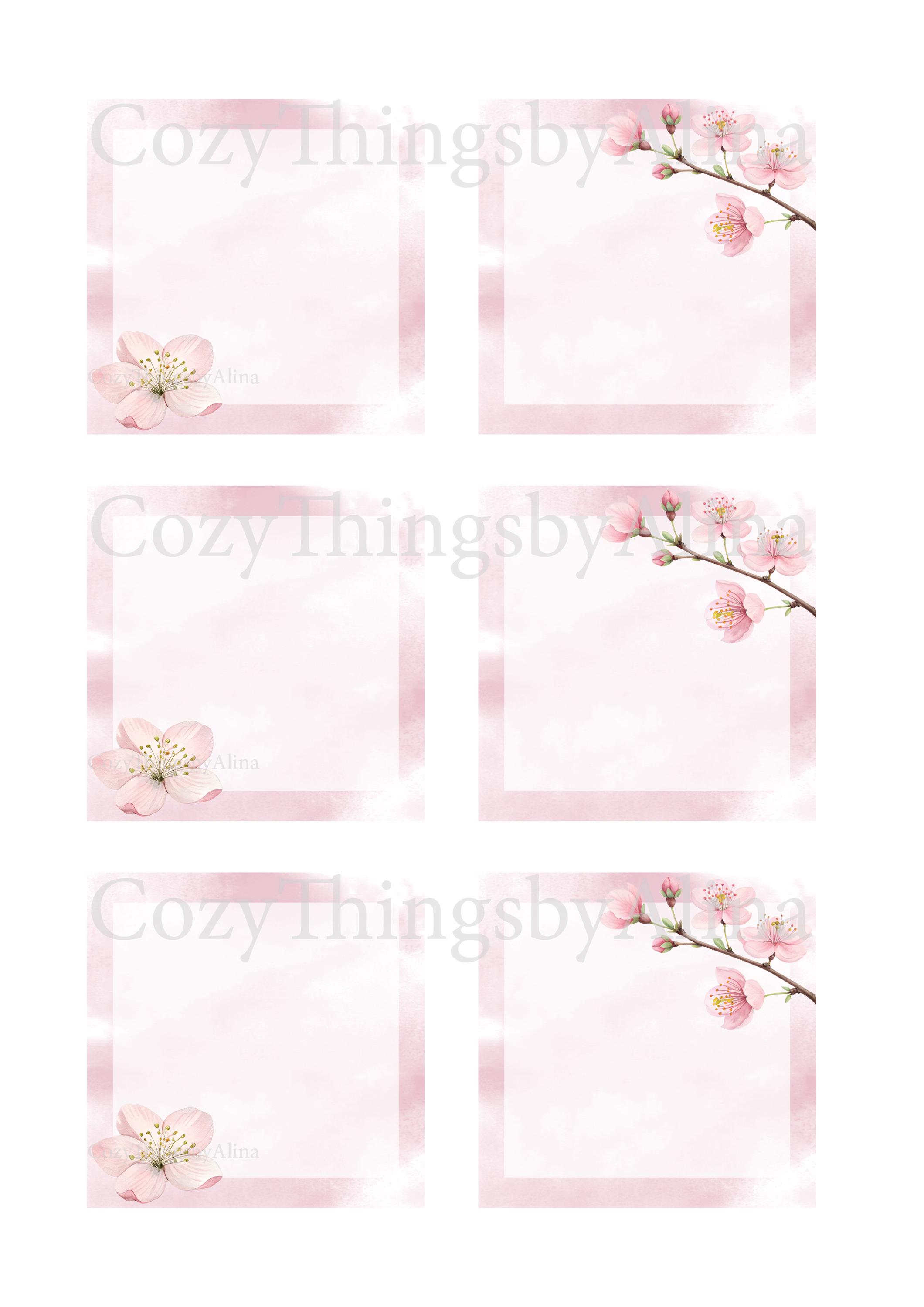 Mini Memo Sheets | Sticky Note Printable | Aesthetic Memo Notes | Mini ...