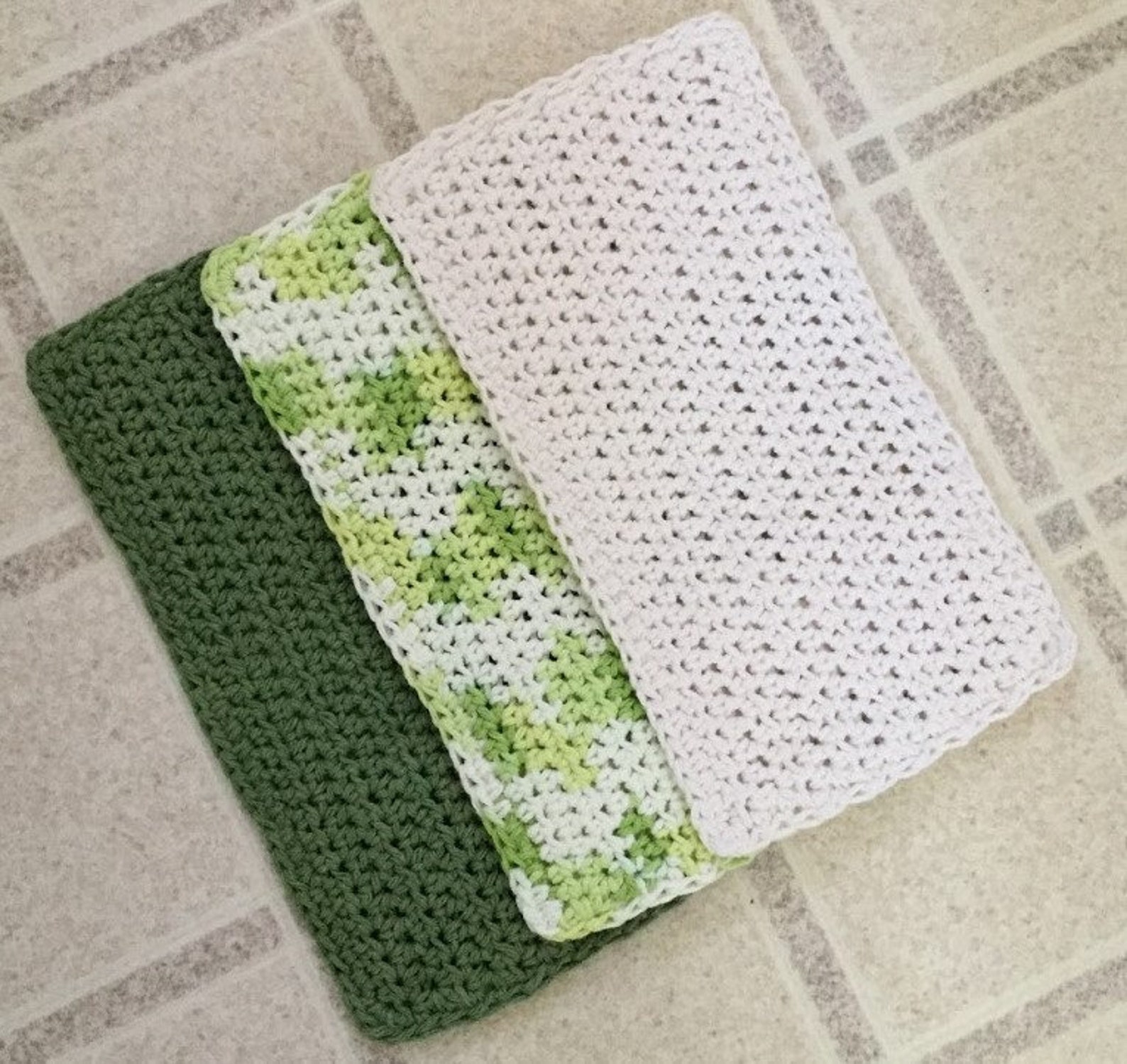 ECO Friendly SWEEPER COVERS Cleaning Crochet Sweeper Pads | Etsy