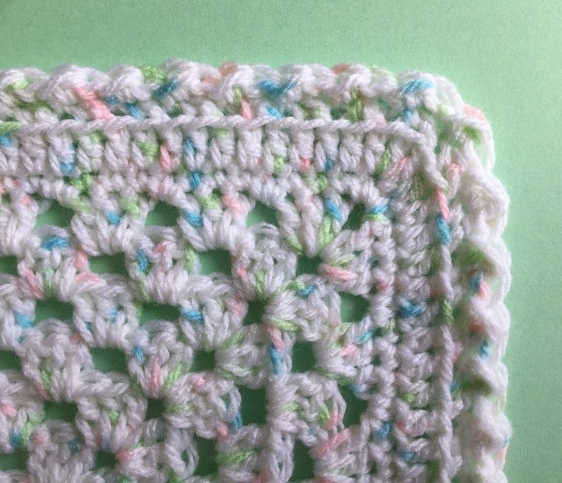 Baby Blanket PATTERN Crochet Granny Square Baby Blanket Pattern Instant ...