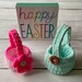 EASTER MINI BASKETS 2 Crochet Baskets Easter Home Decor Easter Gift ...