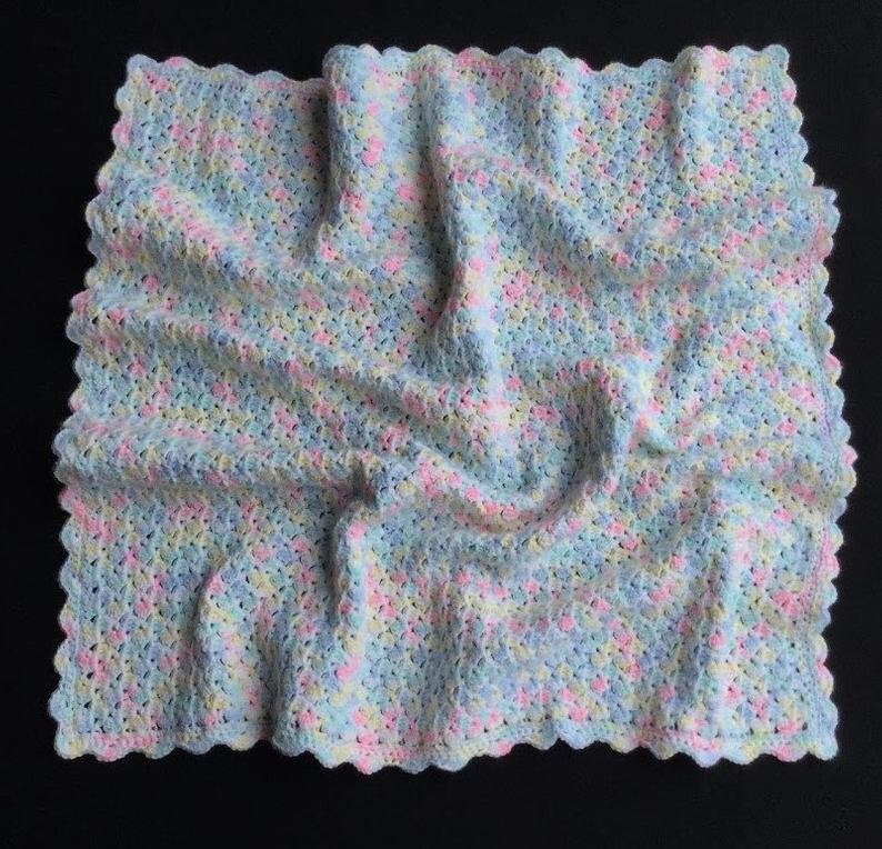 Baby Blanket PDF PATTERNS Crochet Light Weight Baby Blanket Super Bulky ...