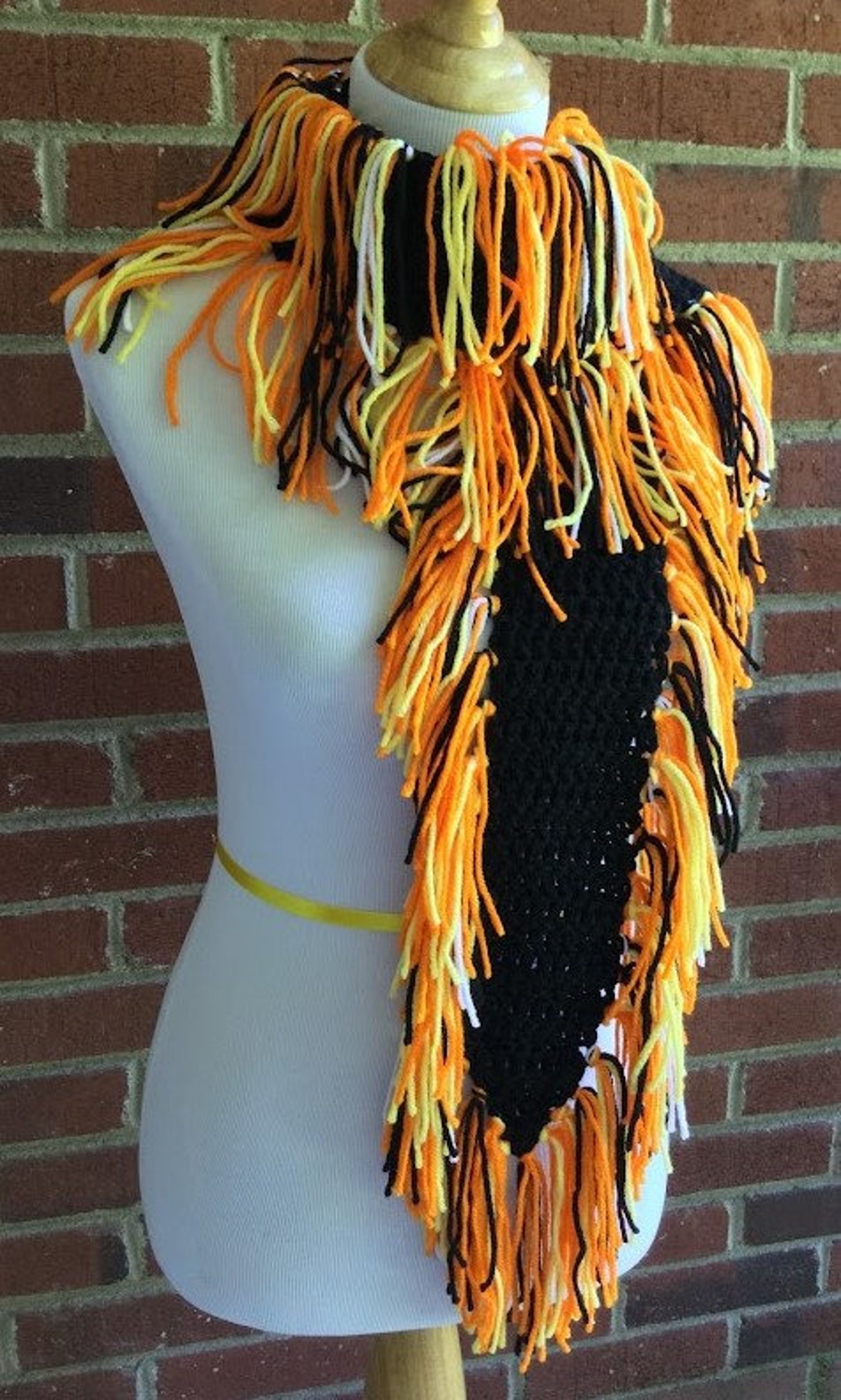 HALLOWEEN SCARF PATTERN Crochet Pdf Pattern Instant Download | Etsy