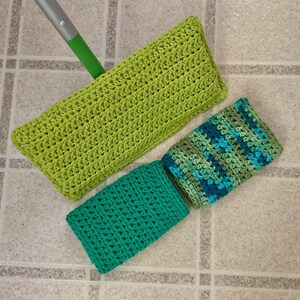 ECO Friendly SWEEPER COVERS Cleaning Crochet Sweeper Pads Handmade ...