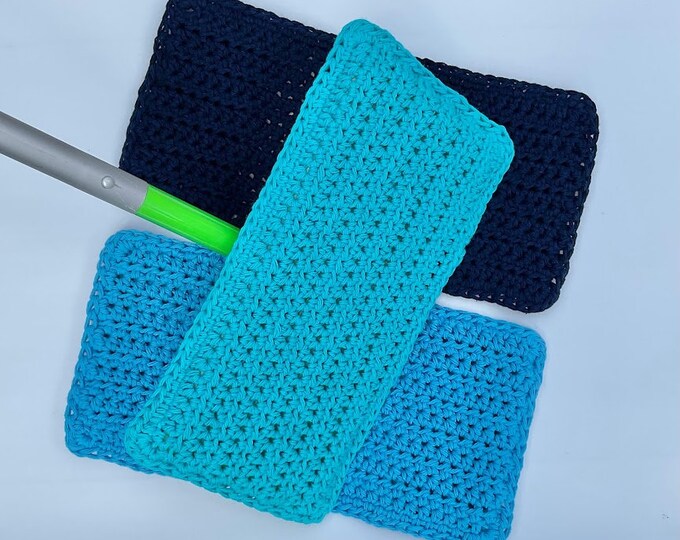 ECO Friendly SWEEPER COVERS Cleaning Crochet Sweeper Pads Handmade ...