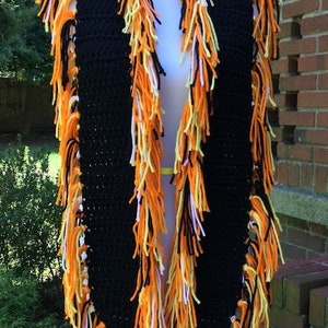 HALLOWEEN SCARF PATTERN Crochet Pdf Pattern Instant Download Easy ...