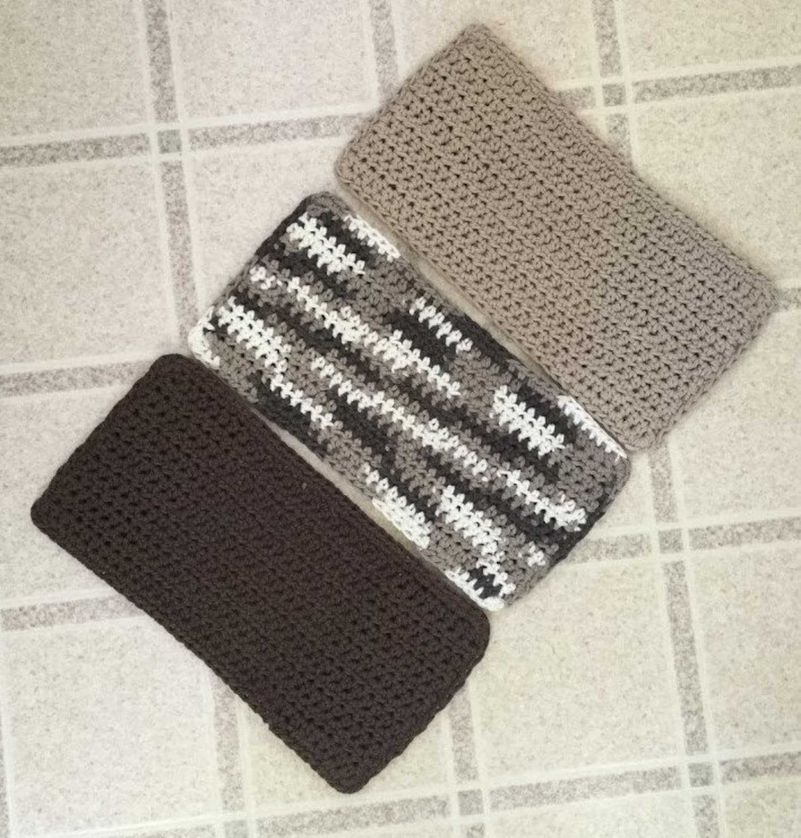 ECO Friendly SWEEPER COVERS Cleaning Crochet Sweeper Pads | Etsy