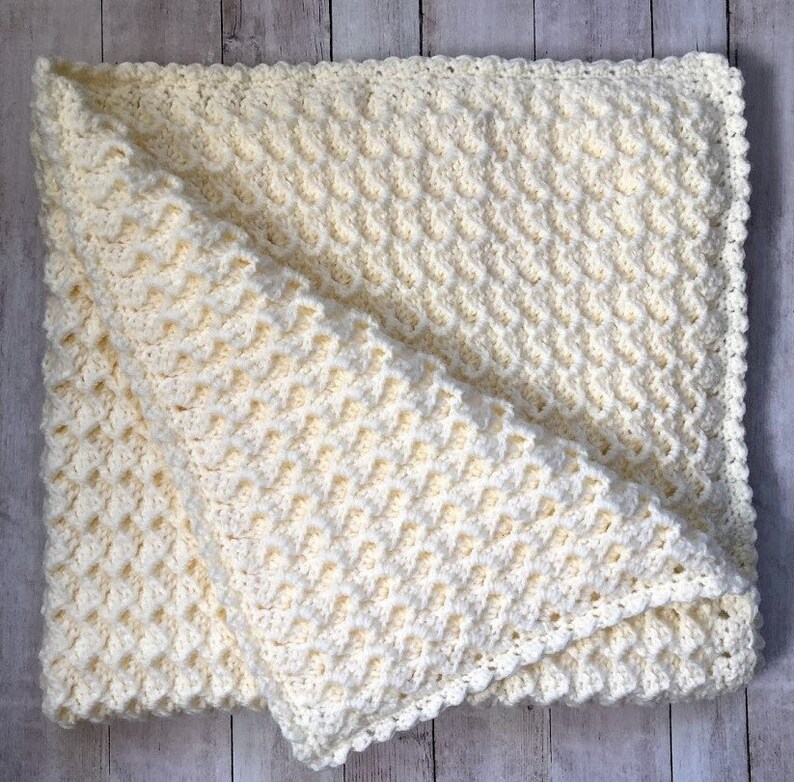 Baby Blanket PDF PATTERNS Crochet Light Weight Baby Blanket Easy ...