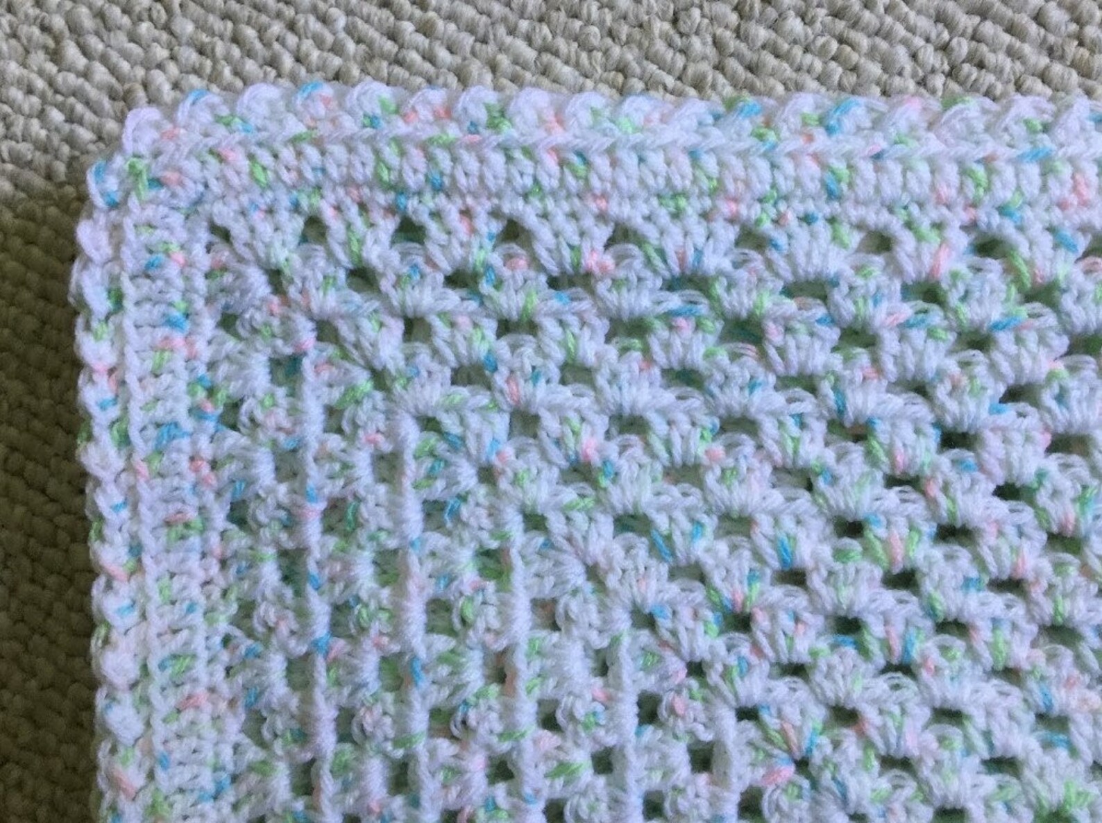 Baby Blanket PATTERN Crochet Granny Square Baby Blanket Pattern Instant ...