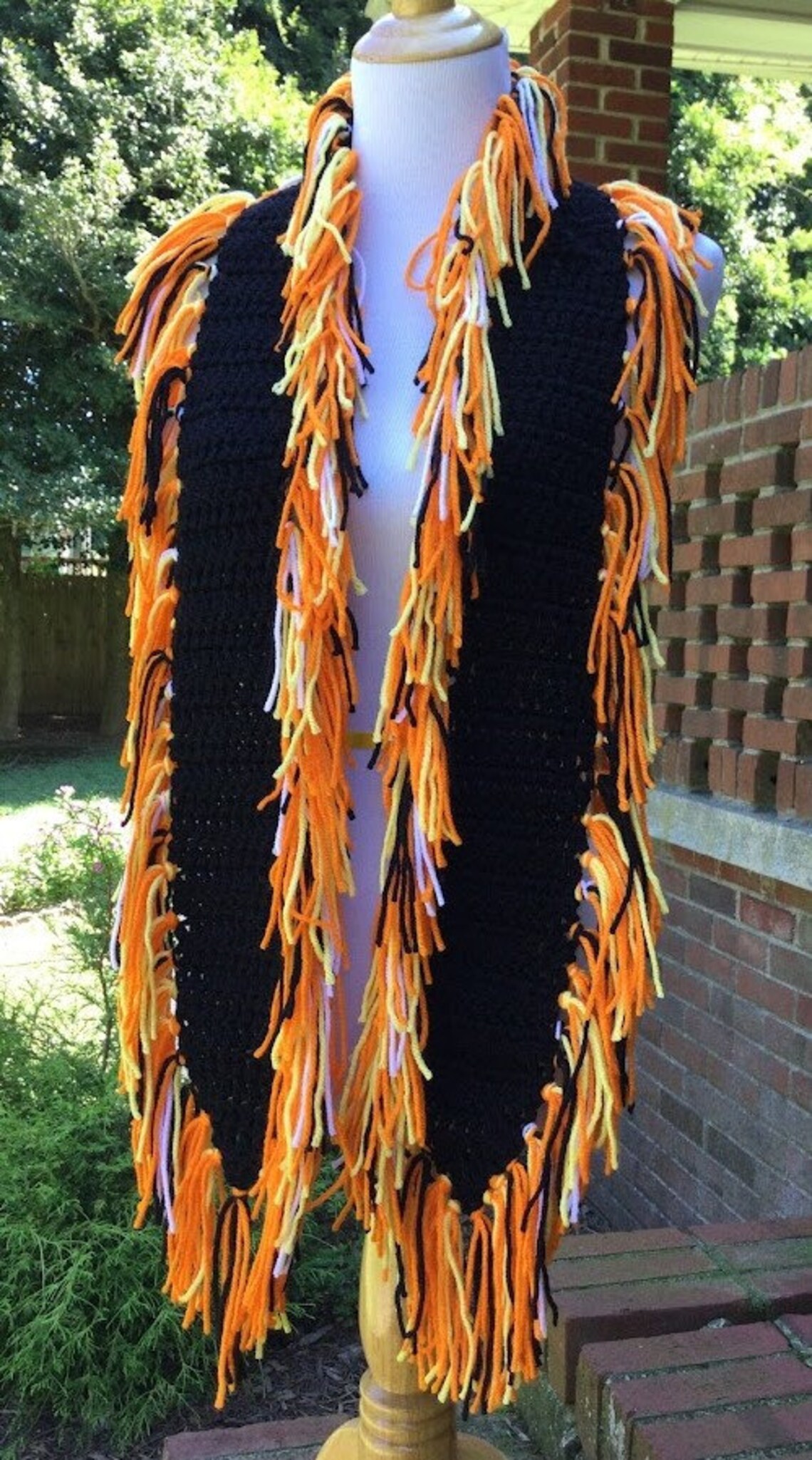 HALLOWEEN SCARF PATTERN Crochet Pdf Pattern Instant Download | Etsy