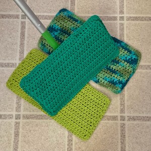 ECO Friendly SWEEPER COVERS Cleaning Crochet Sweeper Pads Handmade ...