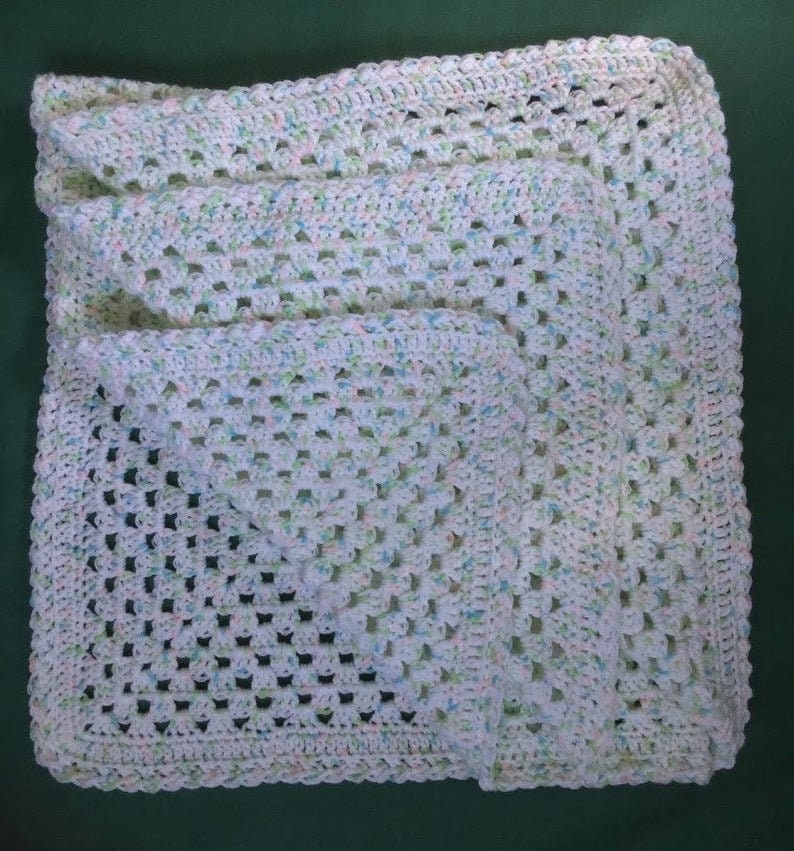 Baby Blanket PATTERNS Crochet Instant PDF Download Light Weight Baby ...
